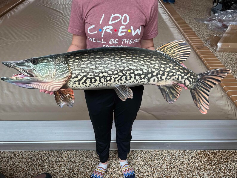 Northern Pike Replica Metal Realistic Northern Replica - Etsy