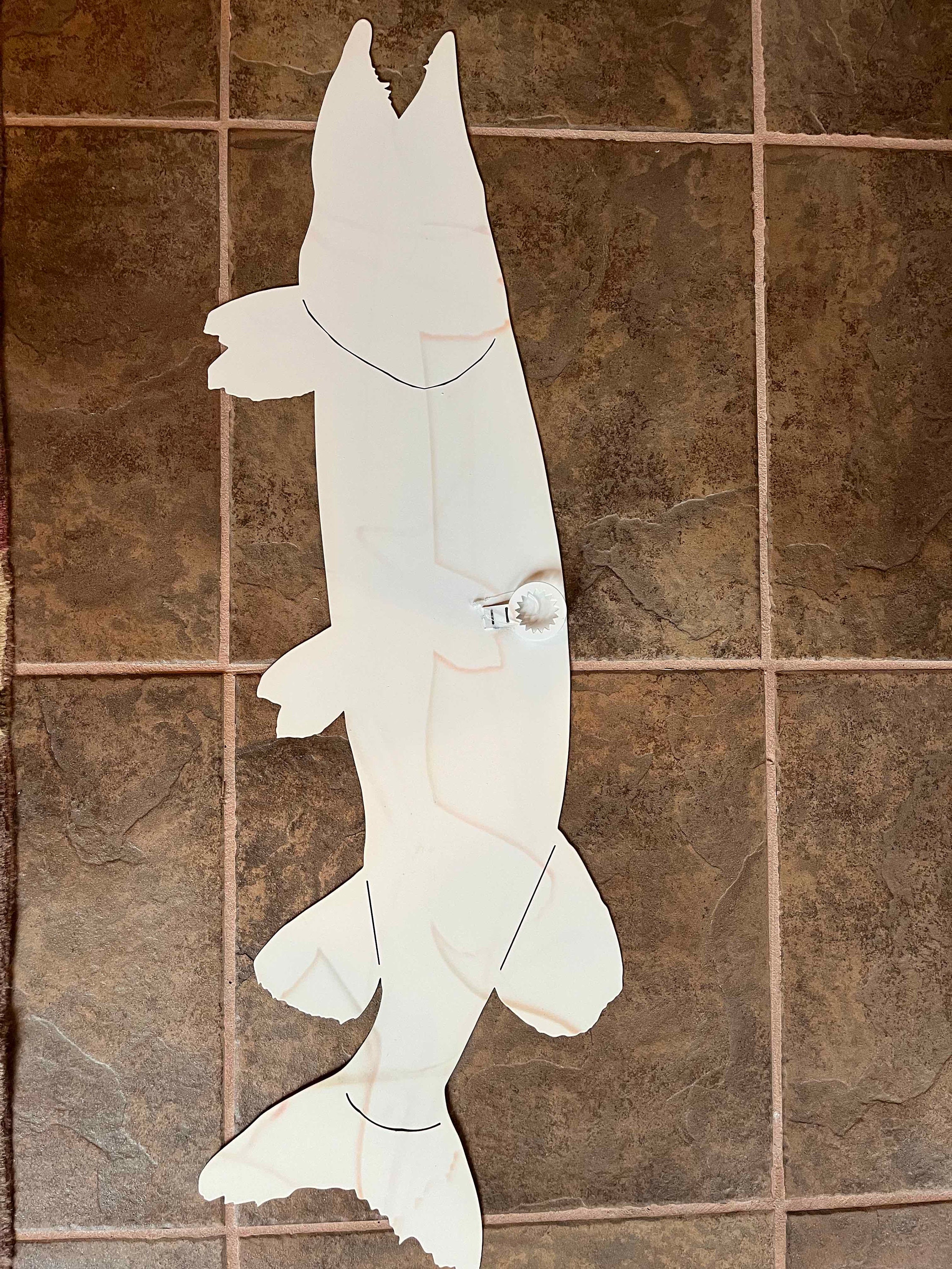 42 Inch Musky Replica, Metal, Musky Fish Mounts for Sale, Musky Replica ...