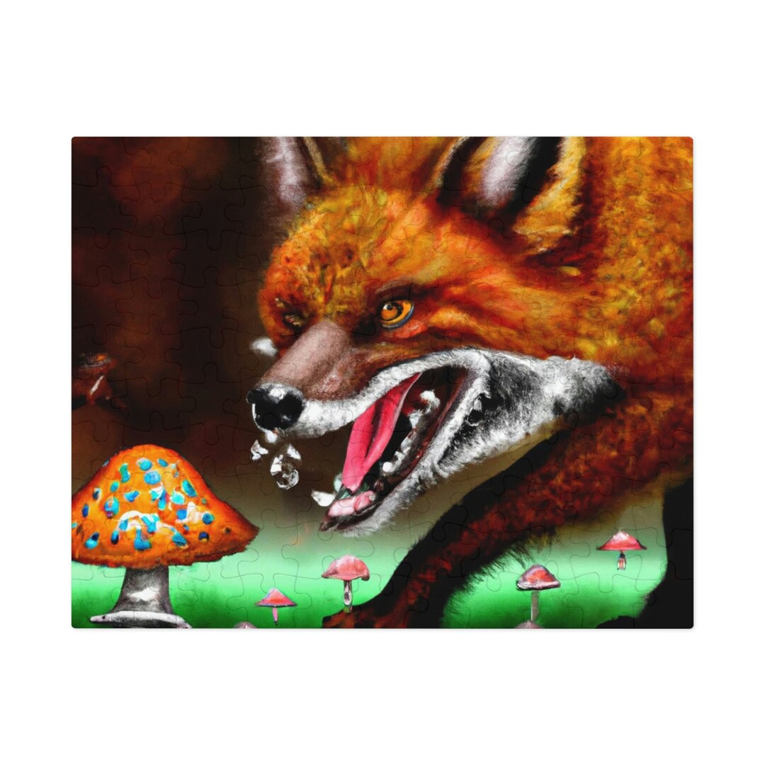 FOXY Jigsaw Puzzle 110, 252, 500,1000-piece - Etsy
