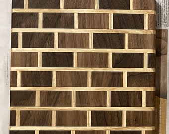 Brick Pattern Cutting Board - Etsy