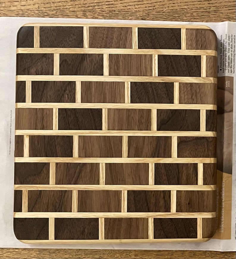 Brick Pattern Cutting Board - Etsy