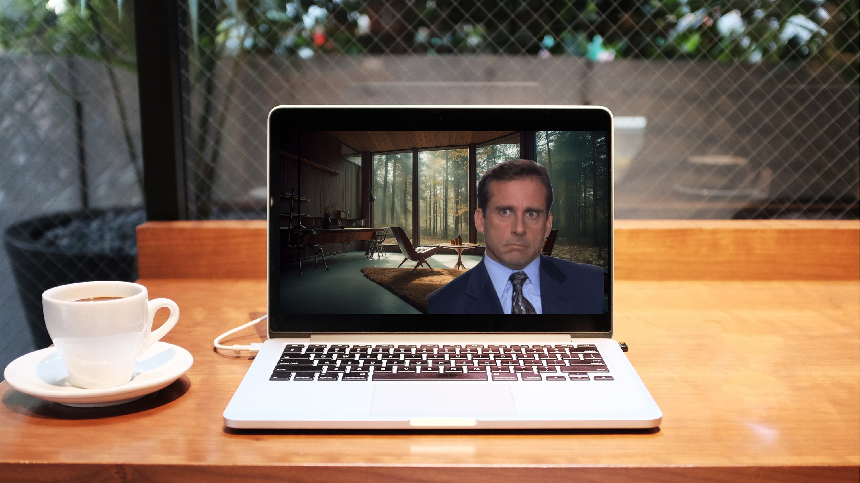 Modern Mountain Home Virtual Backgrounds| Pngs | Zoom Background ...