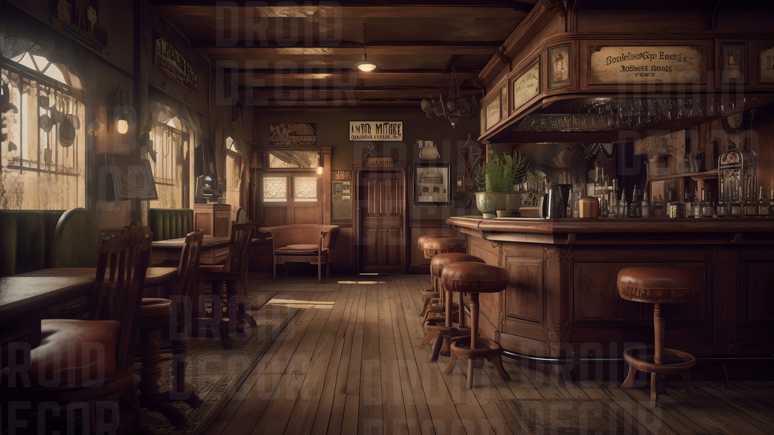 Wild West Saloon Background Wild West Saloon Background