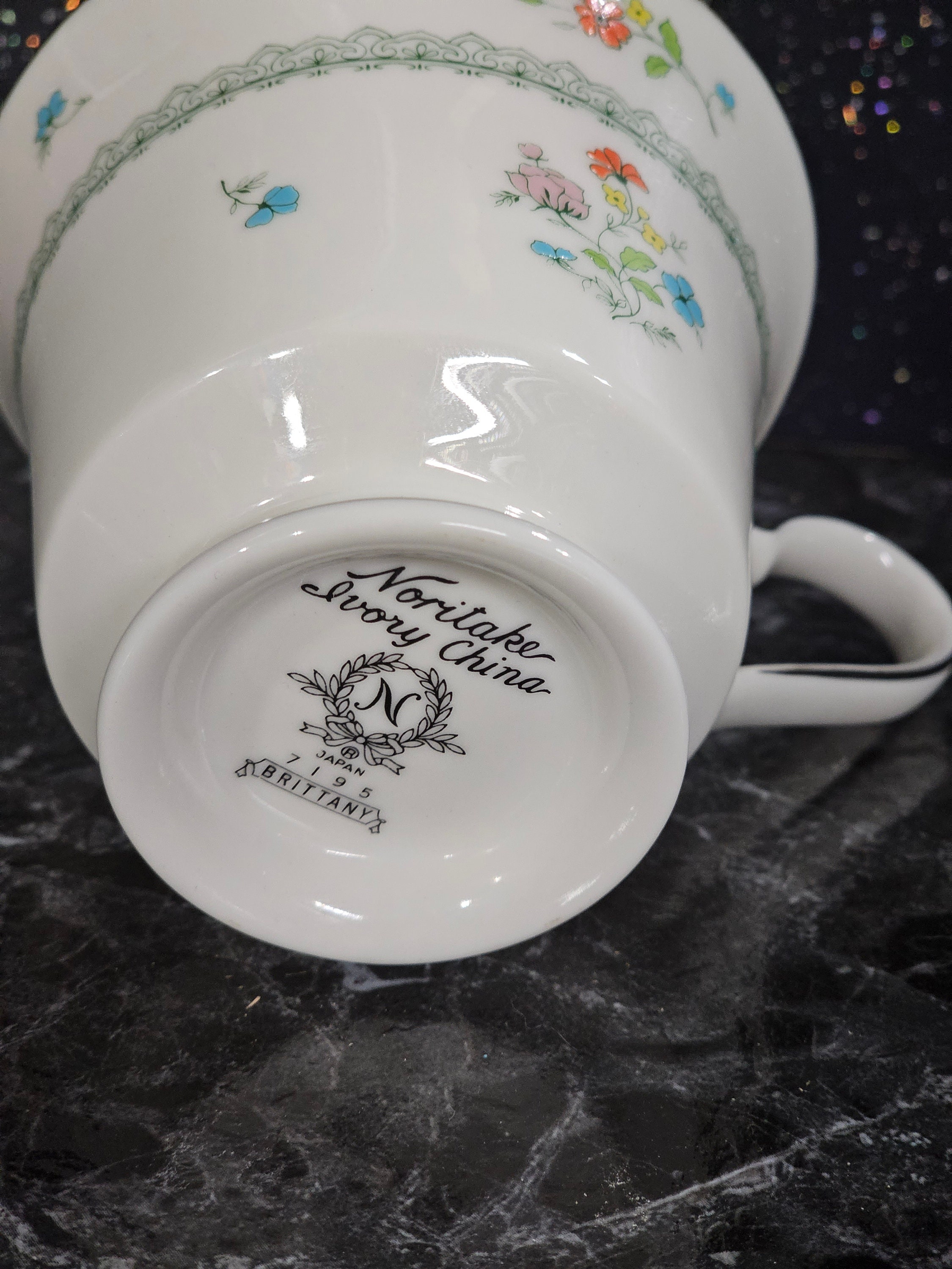 Vintage Noritake Ivory China Footed Tea Cup Made in Japan - Etsy