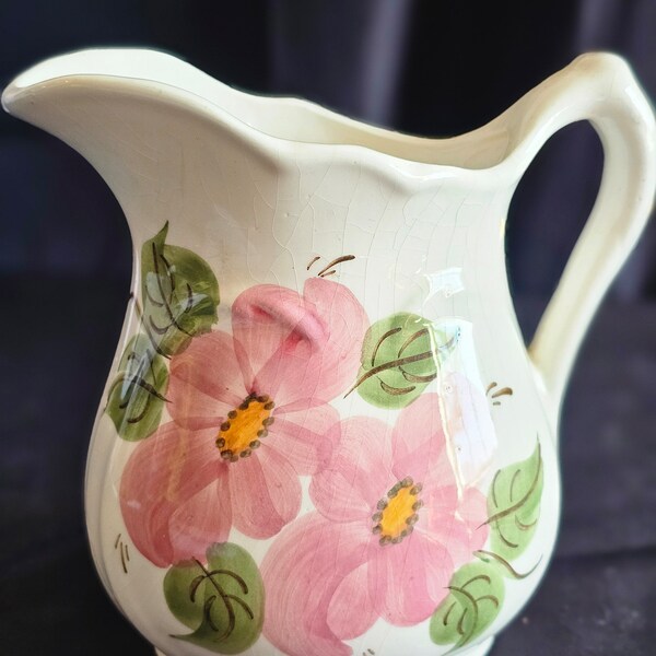 Hand Painted Pitcher - Etsy
