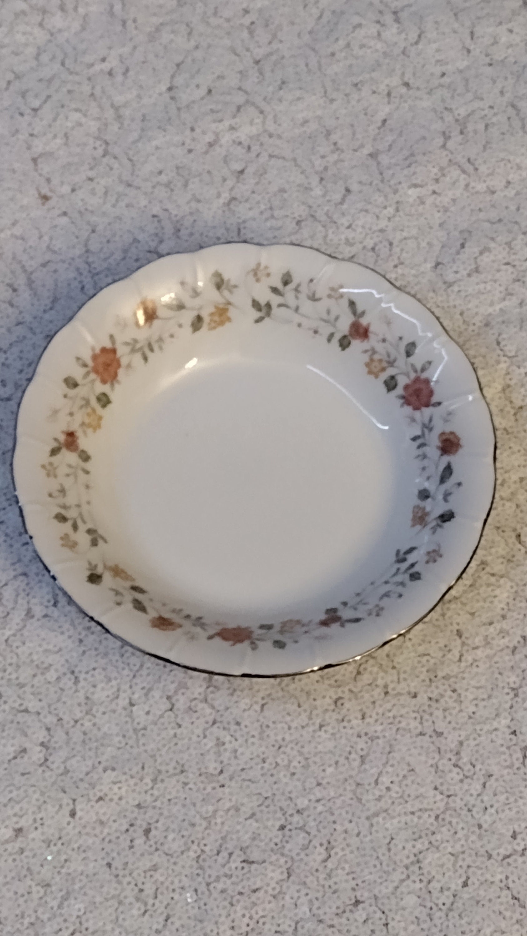 Vintage Sheffield Porcelain Fruit Dessert Sauce Bowl Fine China Made in ...