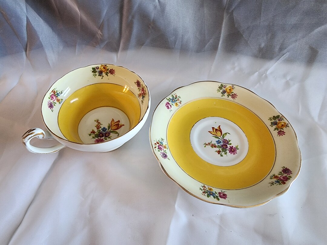 Vintage Super Rare Elijah Brain and Co. Foley Bone China Teacup ...