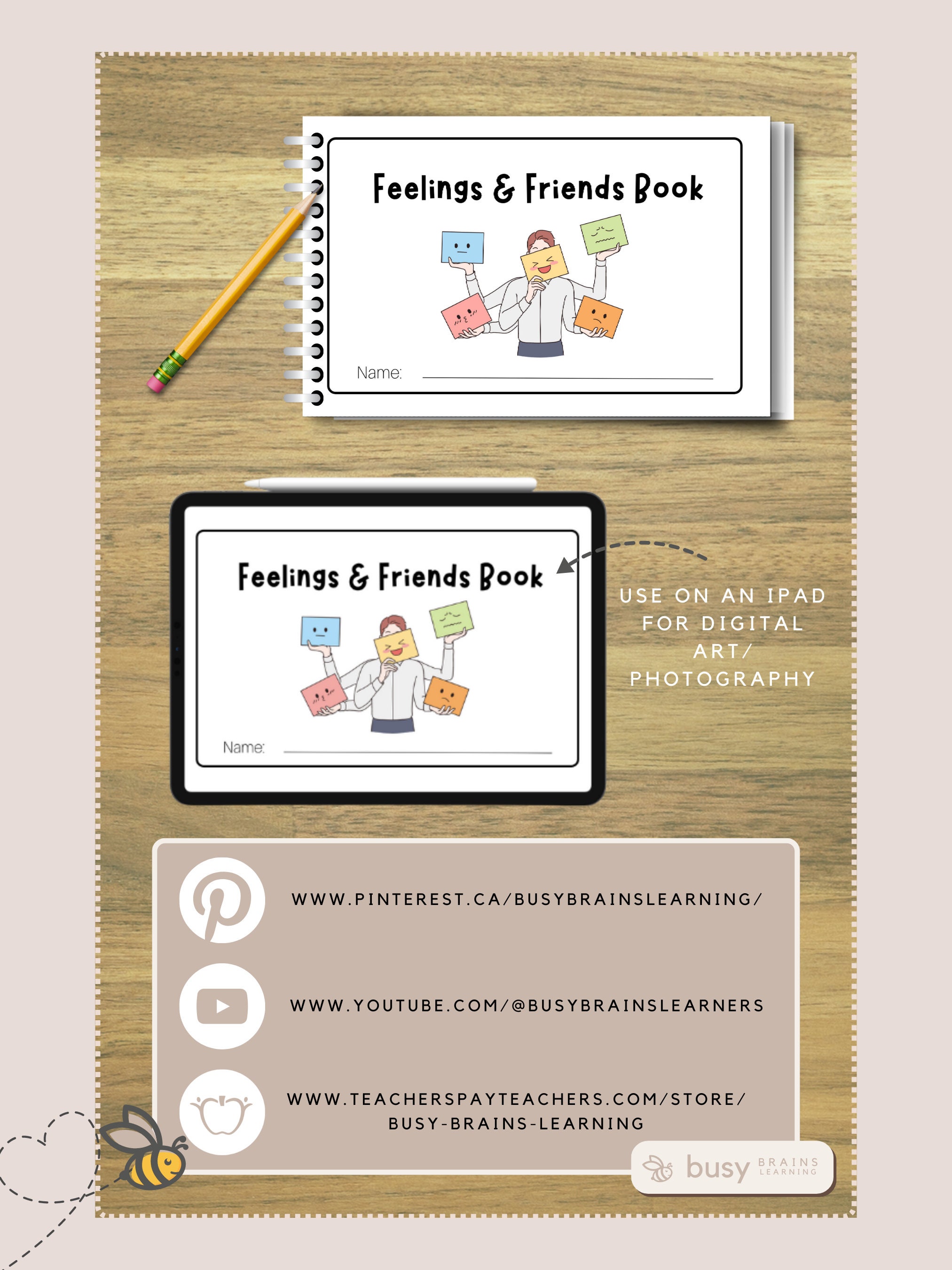 Feelings & Friends Social Story Book| Autism, Social-emotional, Spec ...