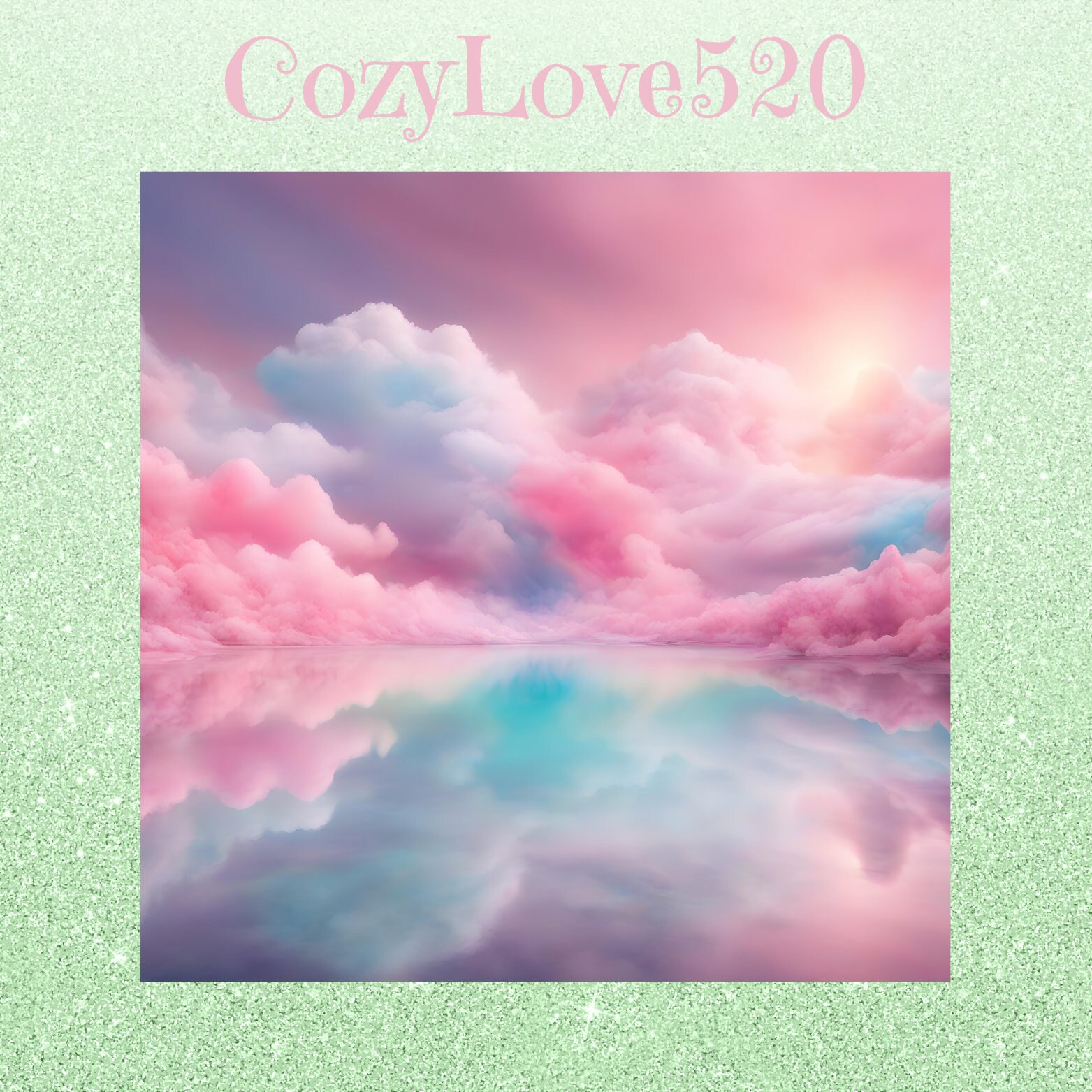 Cotton Candy Fantasy Dreamy AI Art, 5 Digital Images/instant Download ...