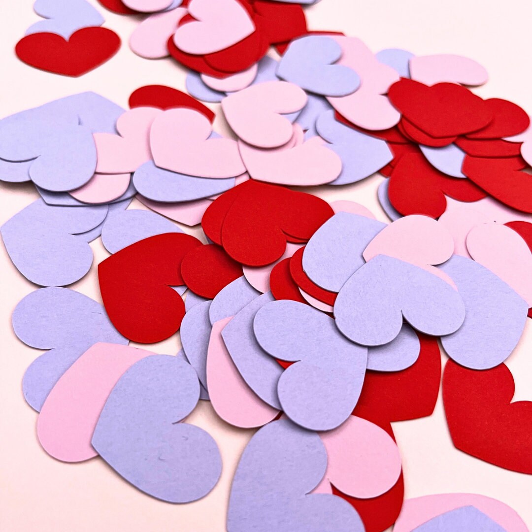 Love Heart Confetti | Table Scatters | Valentine's Day | Party Decor ...