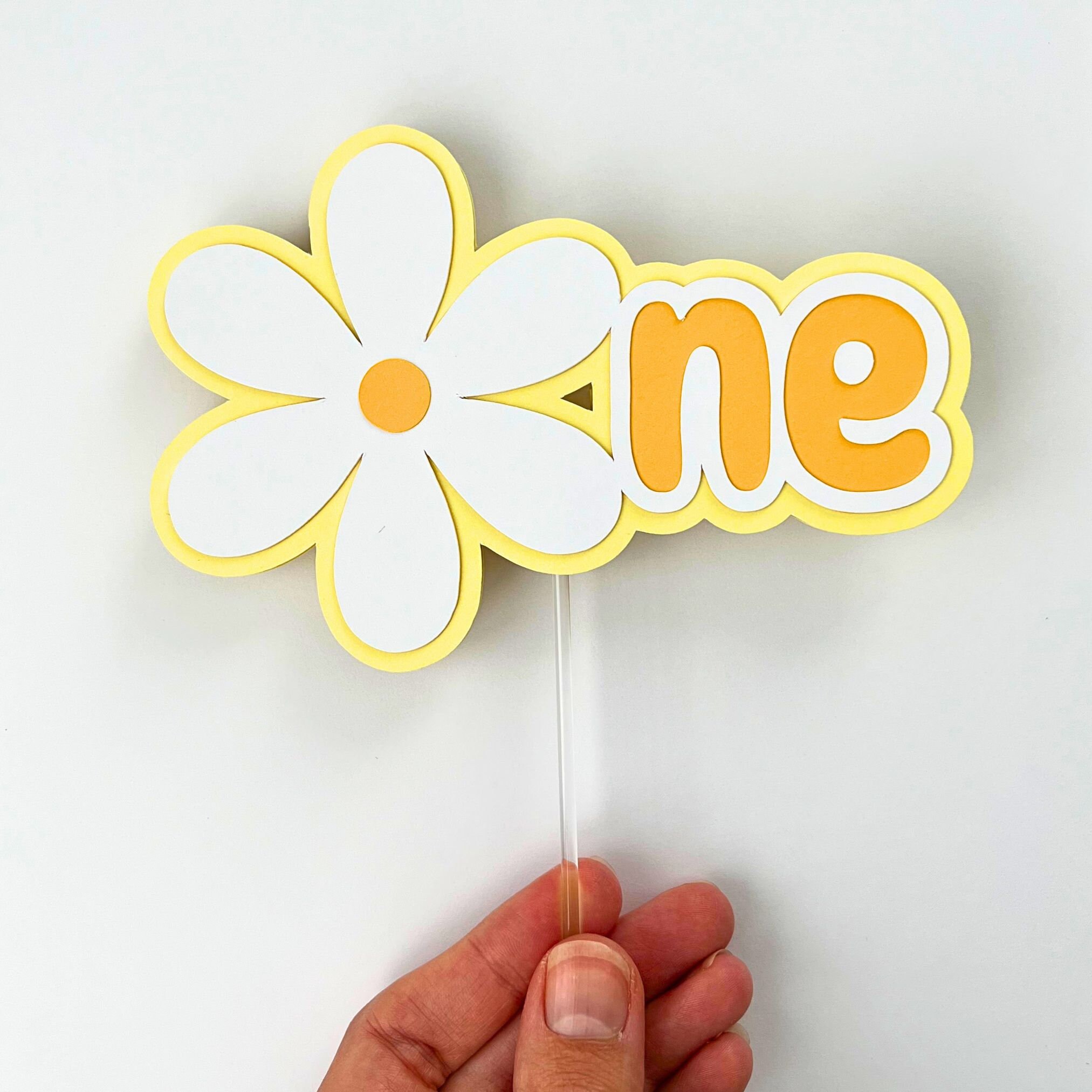 Daisy Cake Topper Daisy Flower Cake Topper Daisy - Etsy
