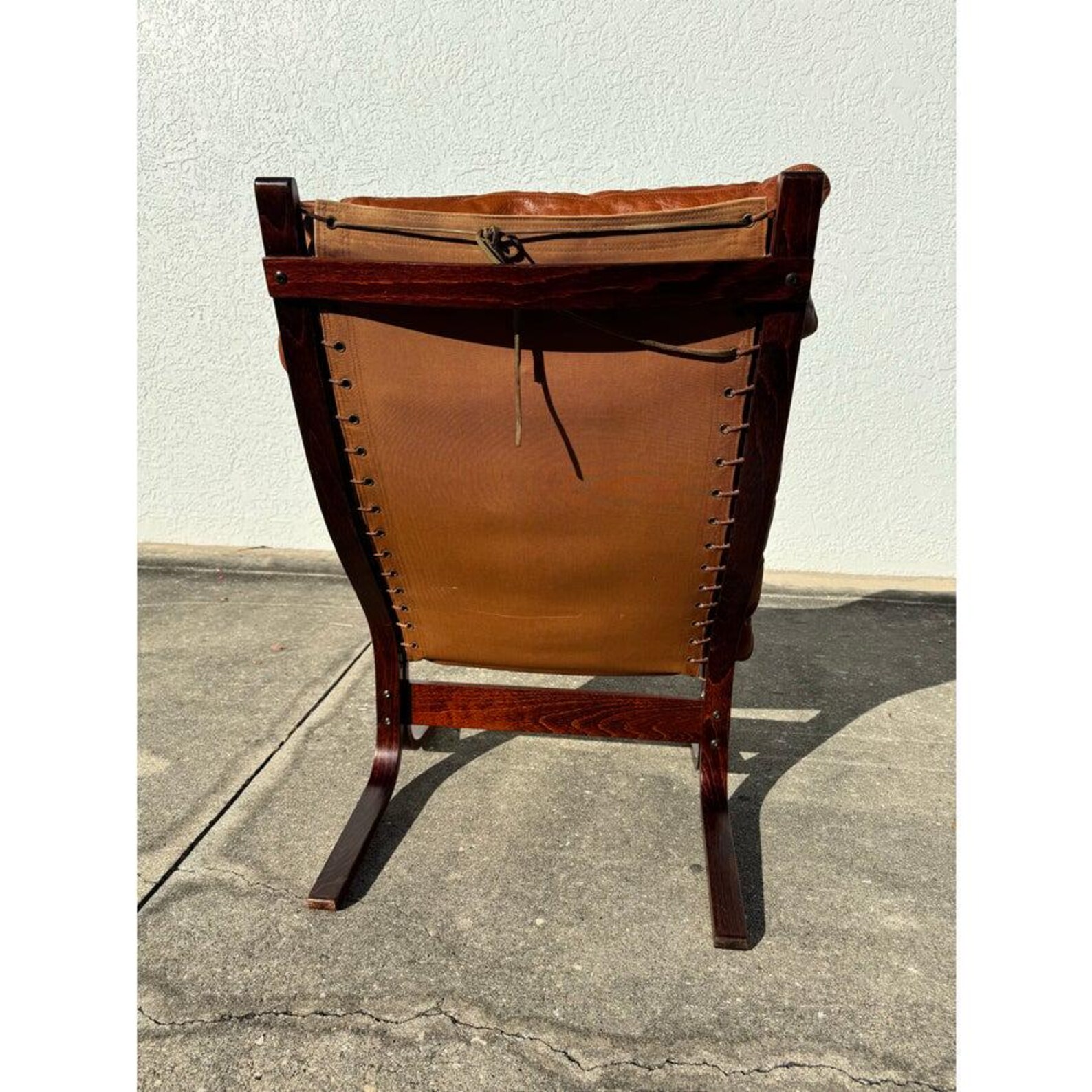 1960s Vintage Westnofa Siesta Lounge Chair, Mid-century Modern Leather ...
