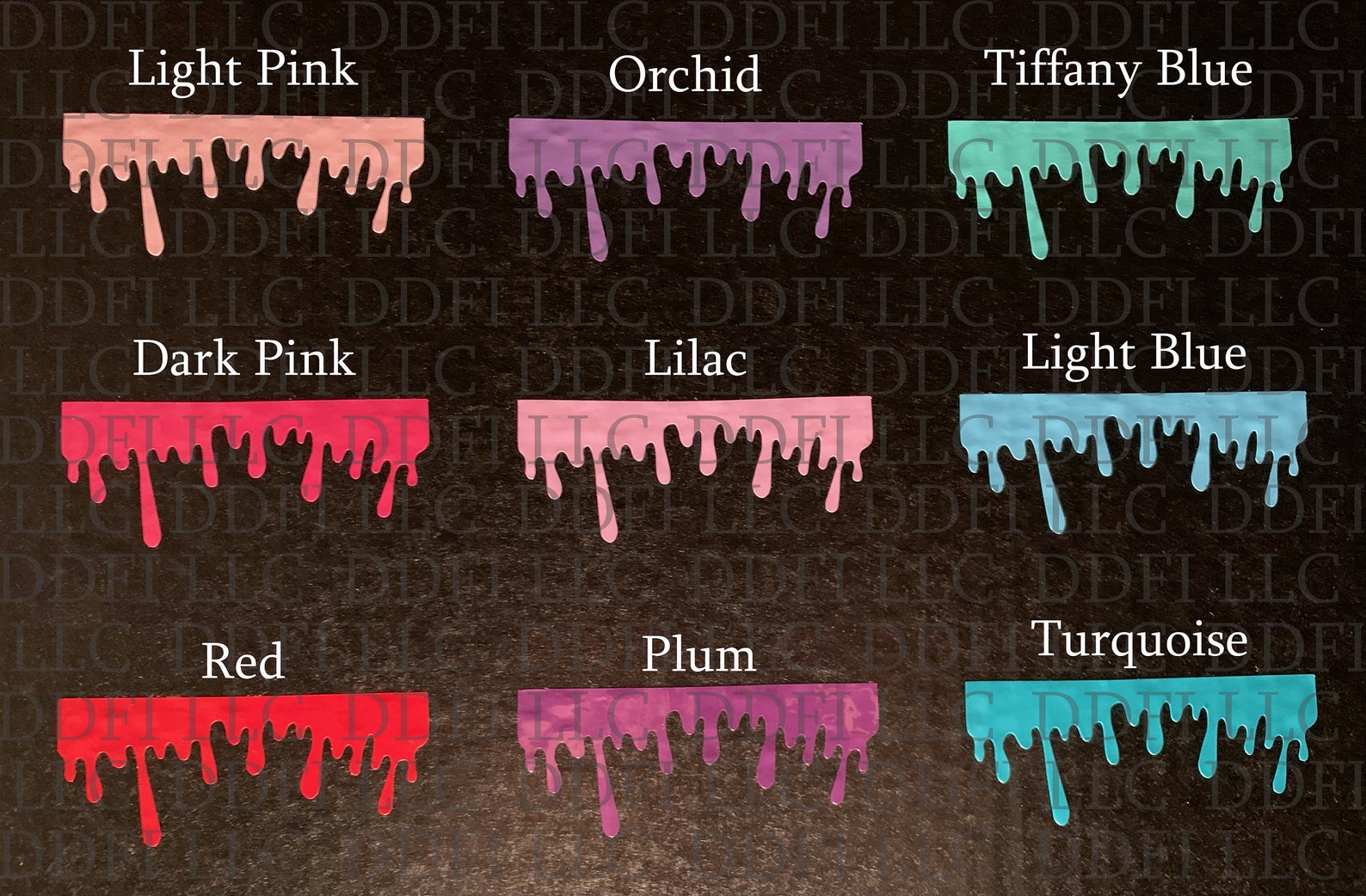 Drip Decal | Drip Sticker | Vinyl Drip Decal | Dripping Sticker | DIY ...