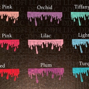 Drip Decal | Drip Sticker | Vinyl Drip Decal | Dripping Sticker | DIY ...