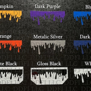 Drip Decal | Drip Sticker | Vinyl Drip Decal | Dripping Sticker | DIY ...