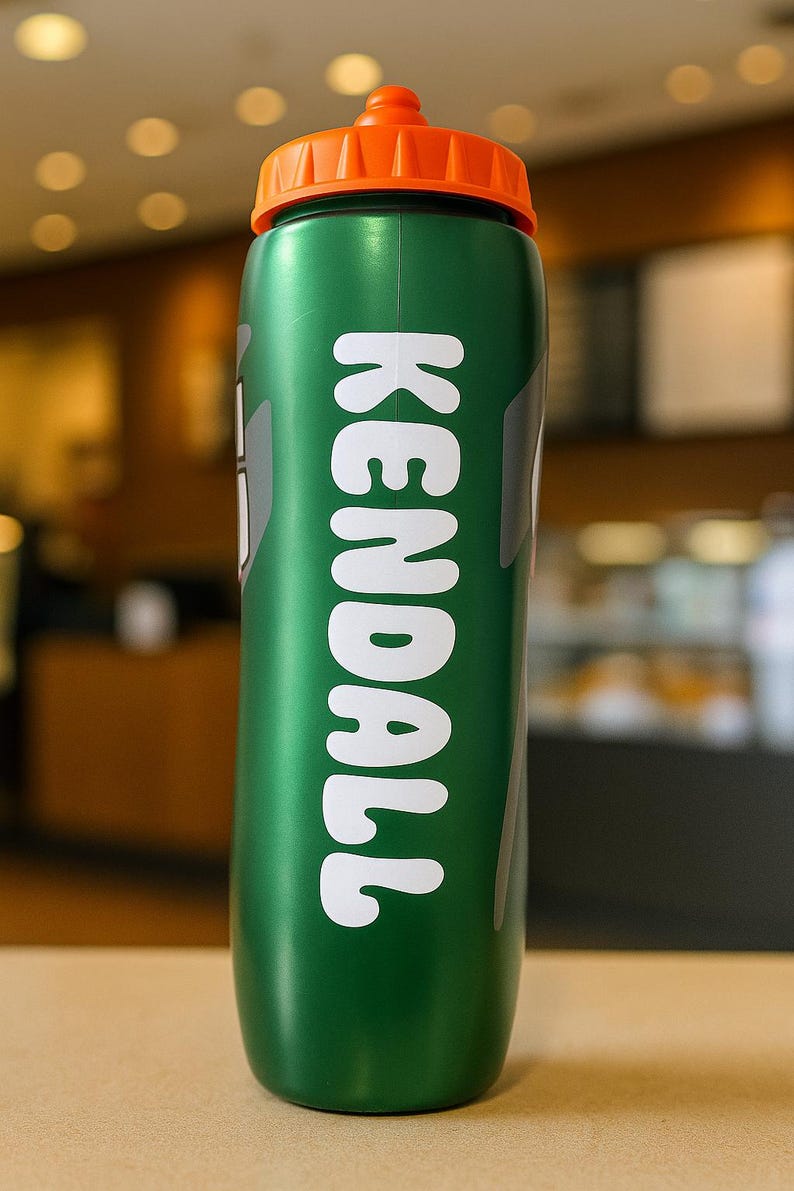 Custom Personalized Decal Name Made to Fit a 32oz Gatorade Water Bottle ...