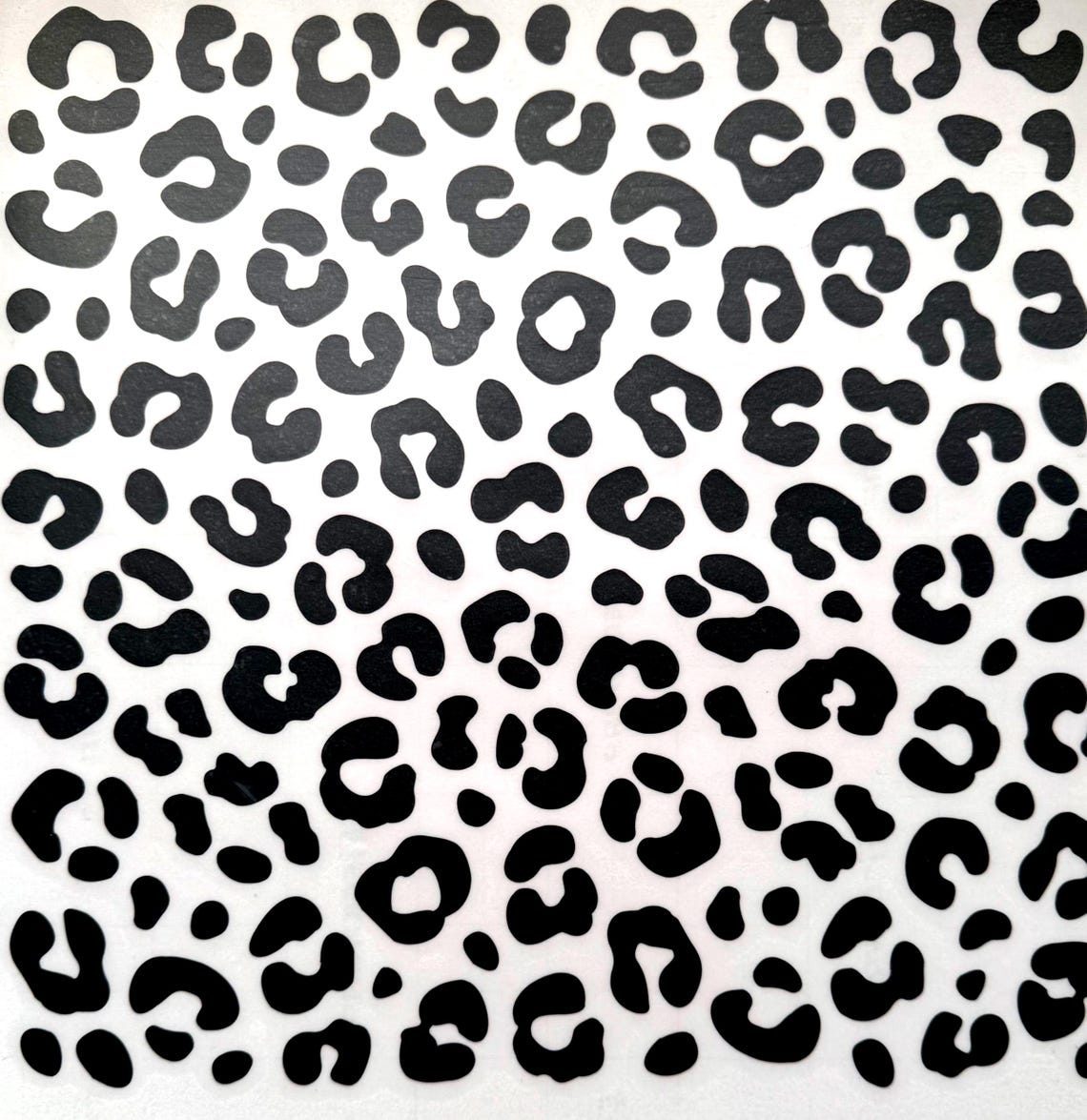 Leopard Print Vinyl Sheet | Adhesive Craft Vinyl DIY Projects | 12x12 ...