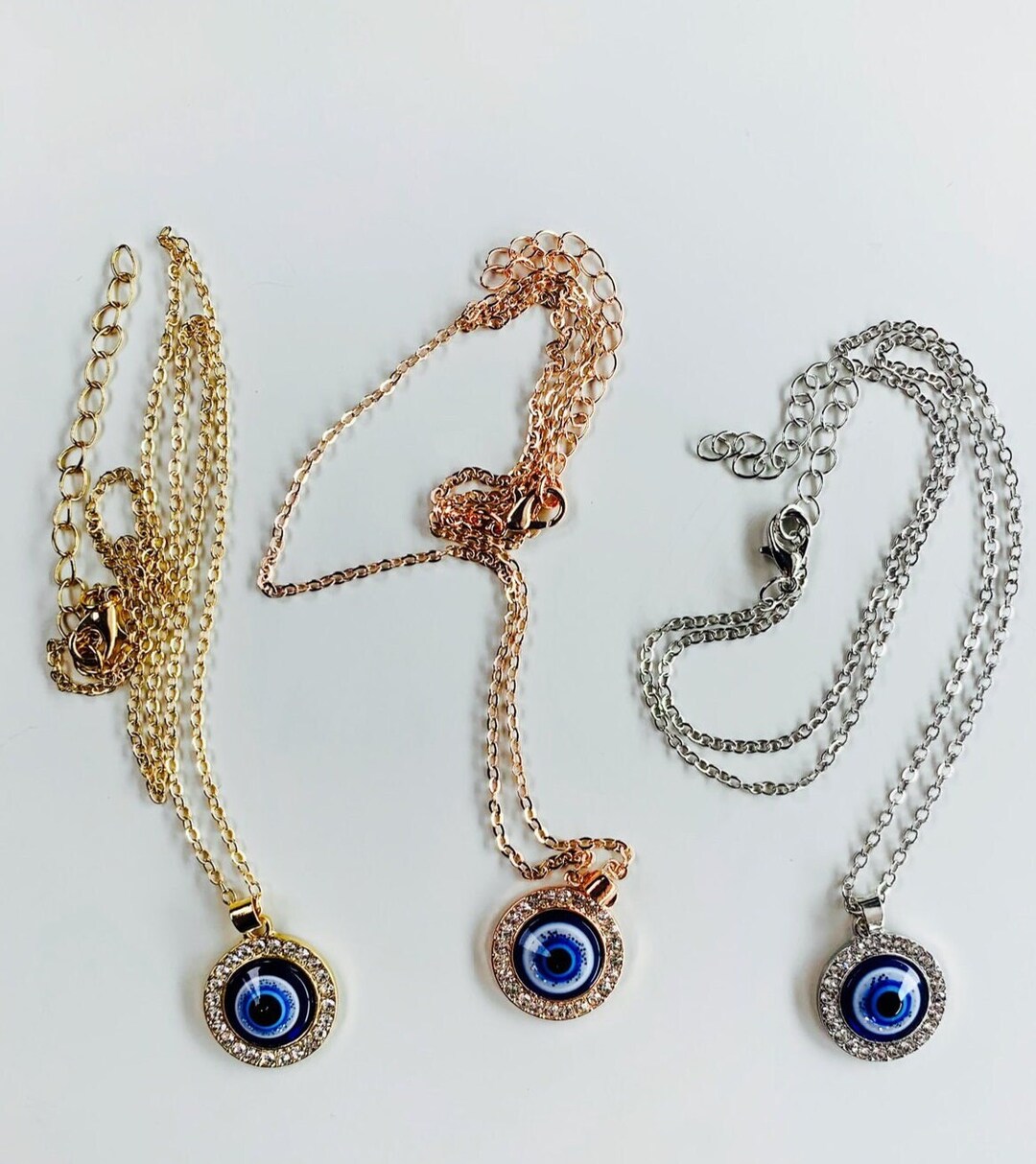 Evil Eye Necklace Protection Necklace Pendant Protection - Etsy