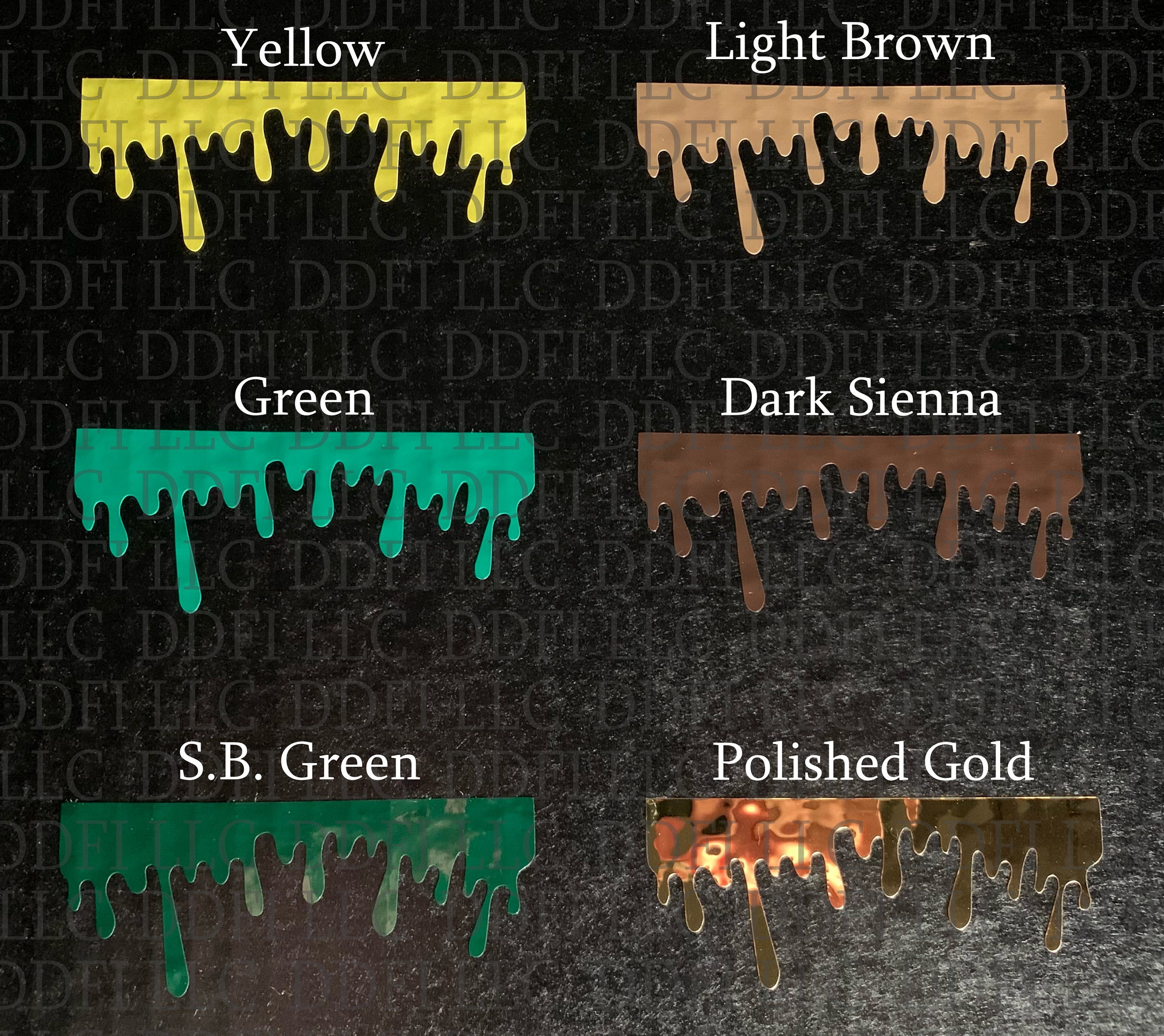 Drip Decal | Drip Sticker | Vinyl Drip Decal | Dripping Sticker | DIY ...