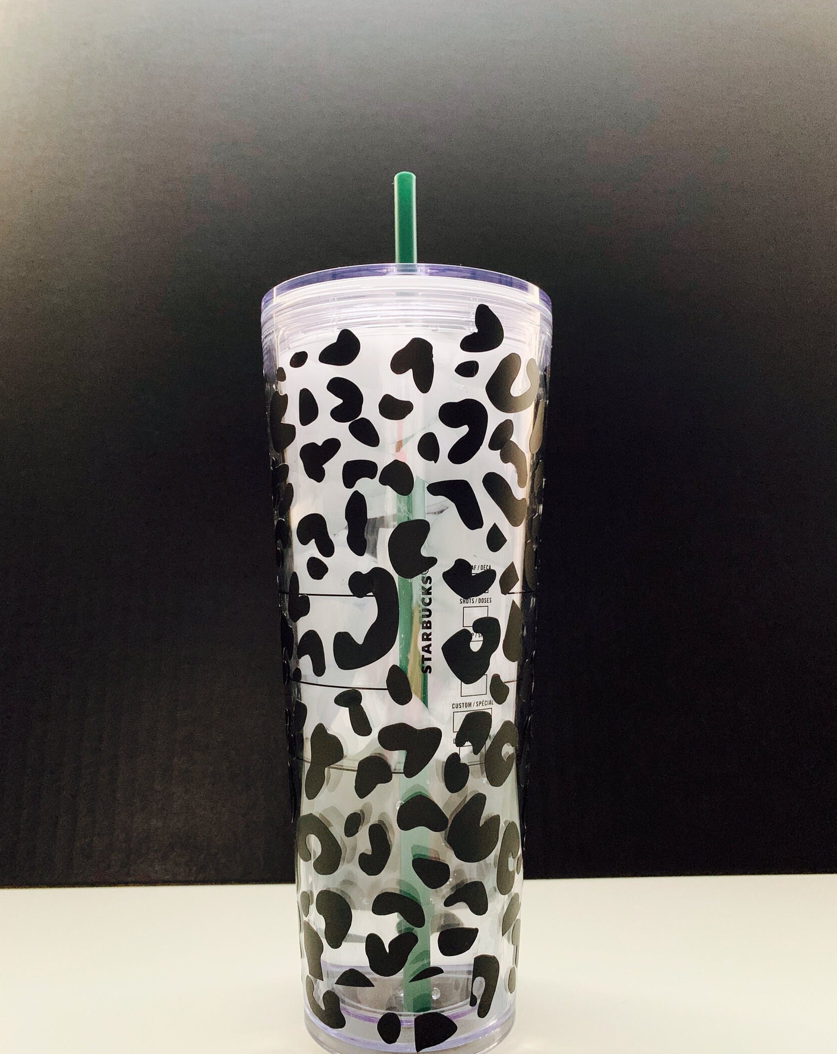 Leopard Print Decal Leopard Print Vinyl Decal Calcomanía Con Estampado ...