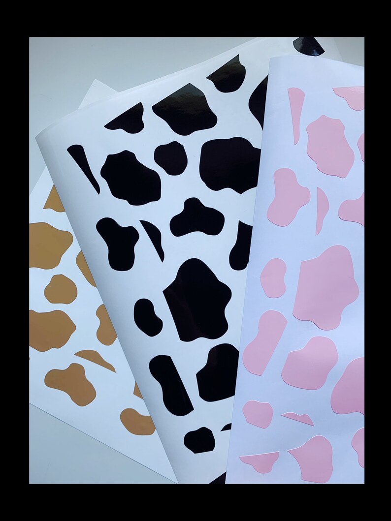 Cow Print Sheet Envoltura Completa Con Estampado De Vaca - Etsy