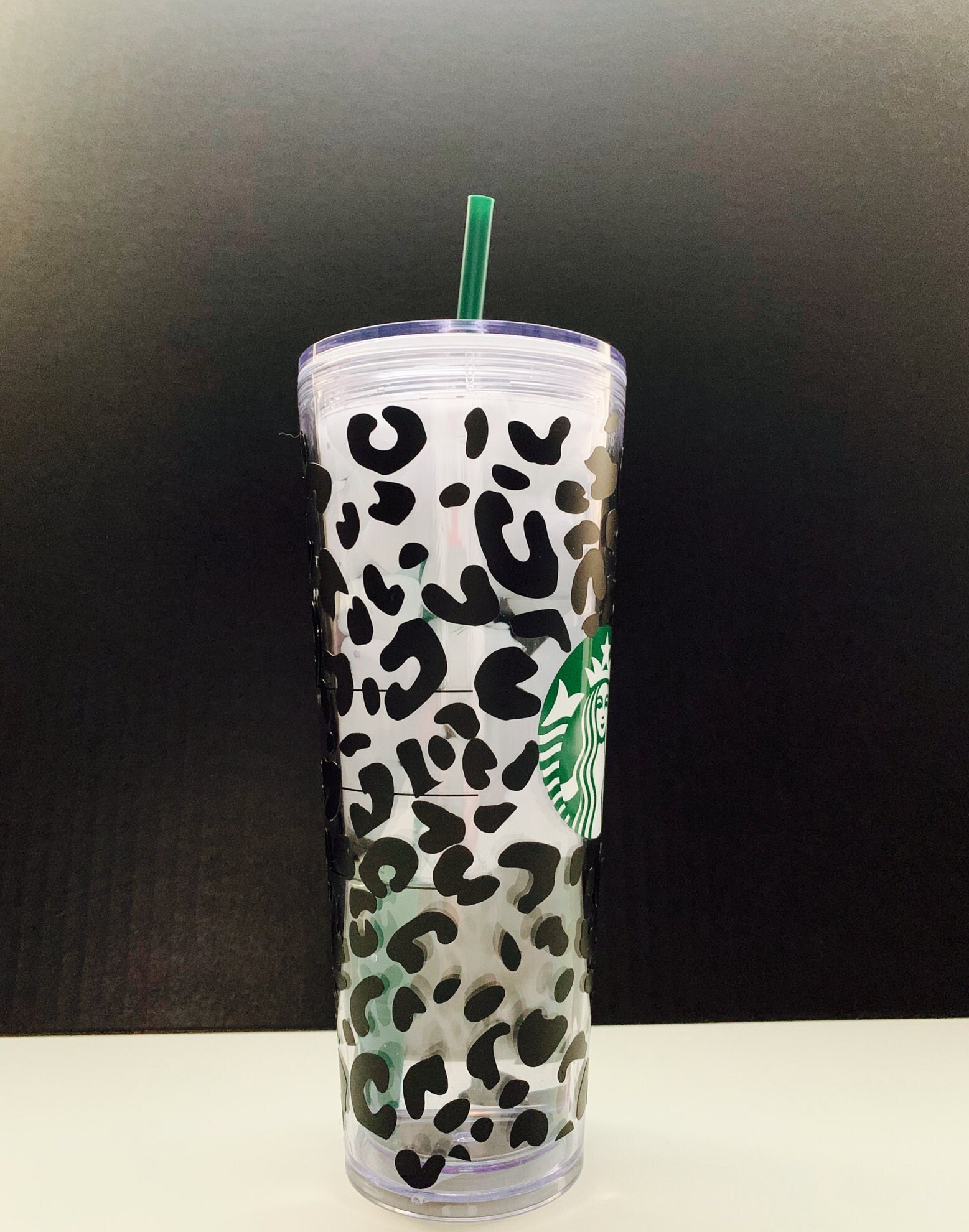 Leopard Print Decal Leopard Print Vinyl Decal Calcomanía Con Estampado ...