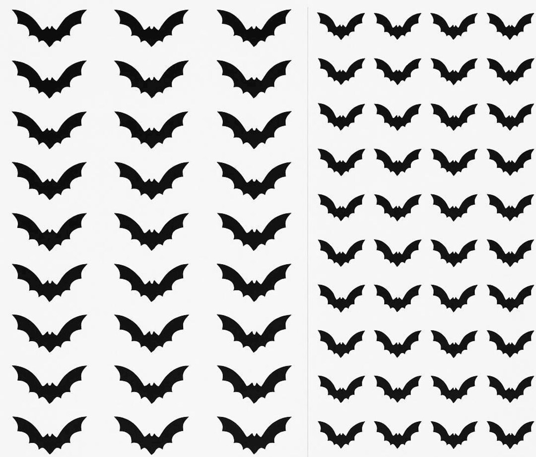 Vinyl Decals in Bulk | Drip Decals + Bat Sheet | Custom Colors for SB ...