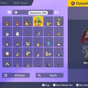 Pokemon Scarlet & Violet Complete Paldea Pokédex Shiny/non/6iv/ev ...