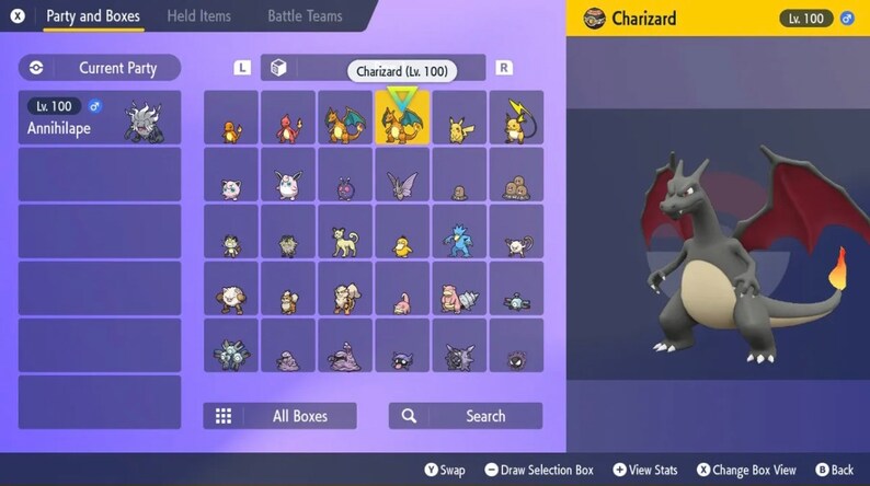 Pokemon Scarlet & Violet Complete Paldea Pokédex Shiny/non/6iv/ev ...