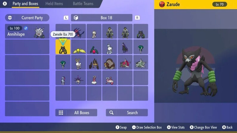 Pokemon Scarlet & Violet Complete Paldea Pokédex Shiny/non/6iv/ev ...