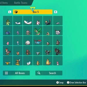 Pokemon Scarlet & Violet Complete Paldea Pokédex Shiny/non/6iv/ev ...