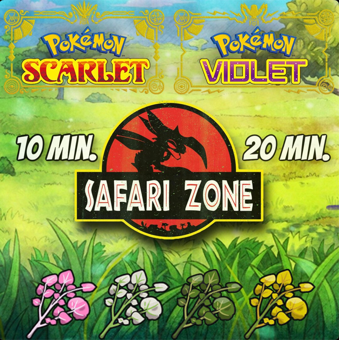 Pokémon Scarlet and Violet SHINY and HERBA MYSTICA Session Your Choice ...