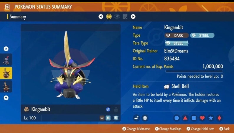 Pokemon Scarlet and Violet 6IV SHINY King Gambit Inteleon Raid Ready - Etsy