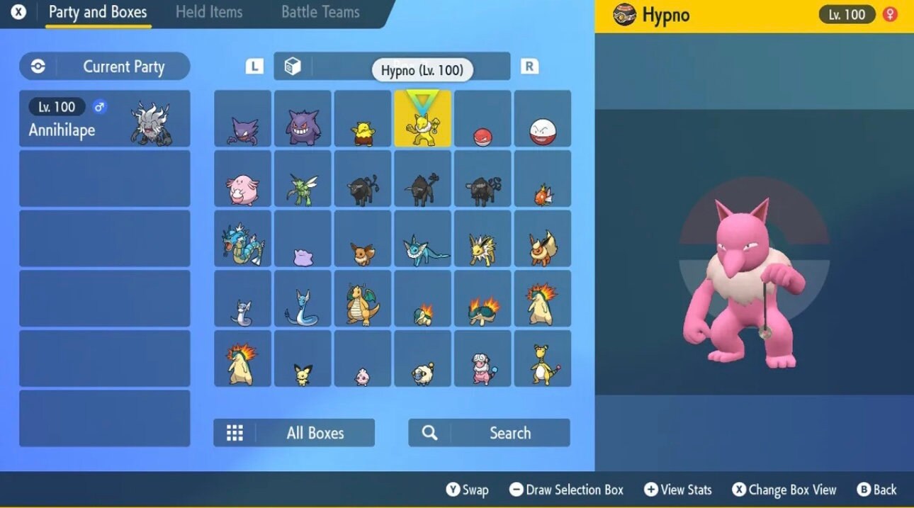 Pokemon Scarlet & Violet Complete Paldea Pokédex Shiny/non/6iv/ev ...