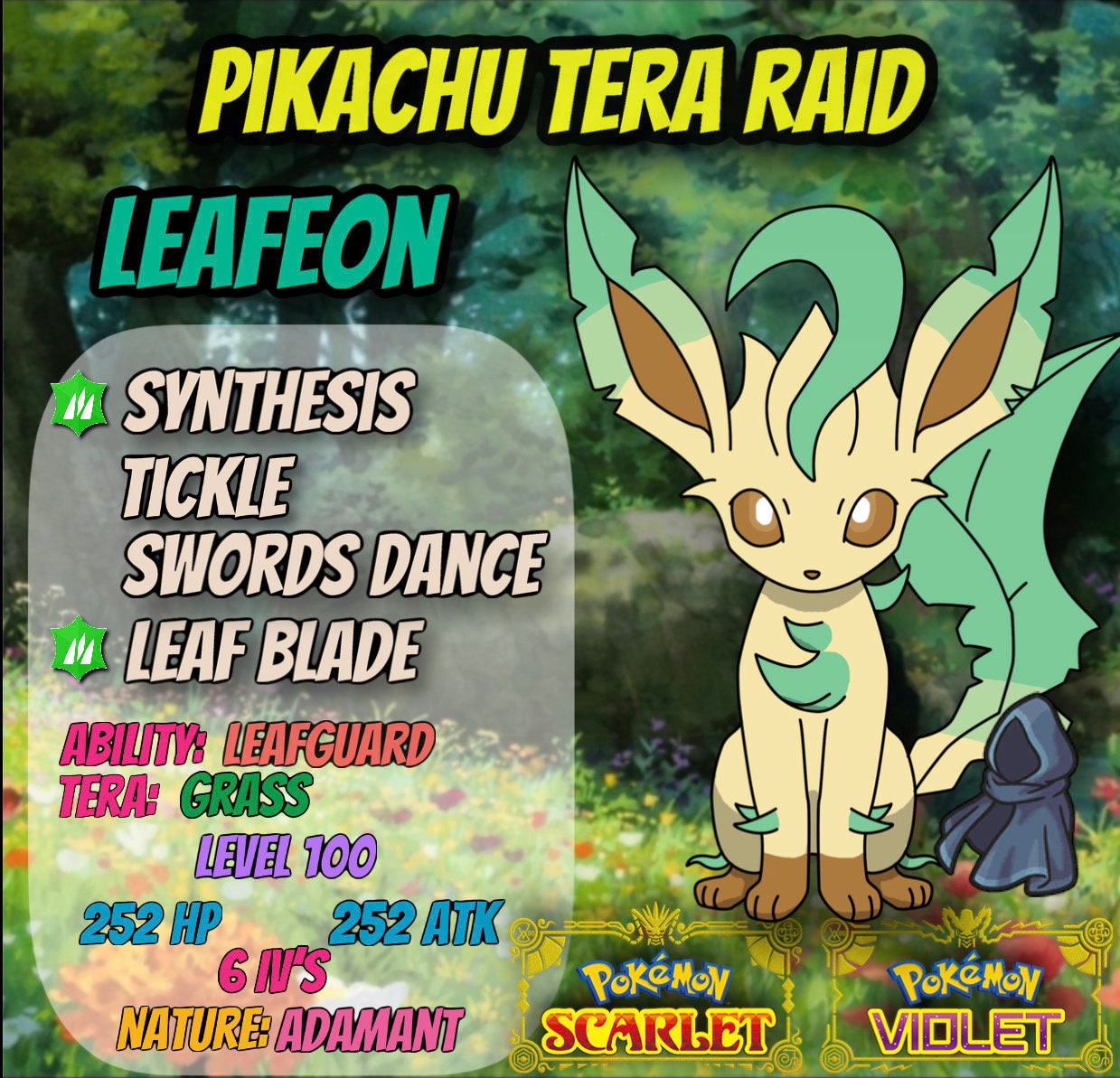 Leafeon Leaf Blade Pokemon