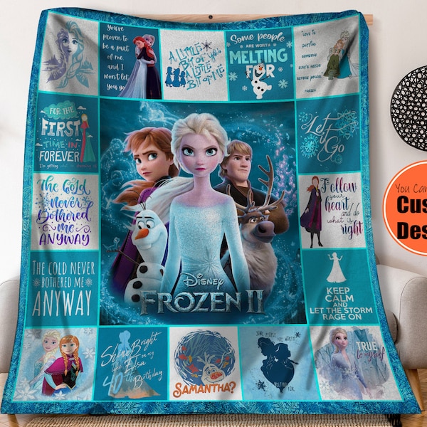 Frozen Blanket - Etsy