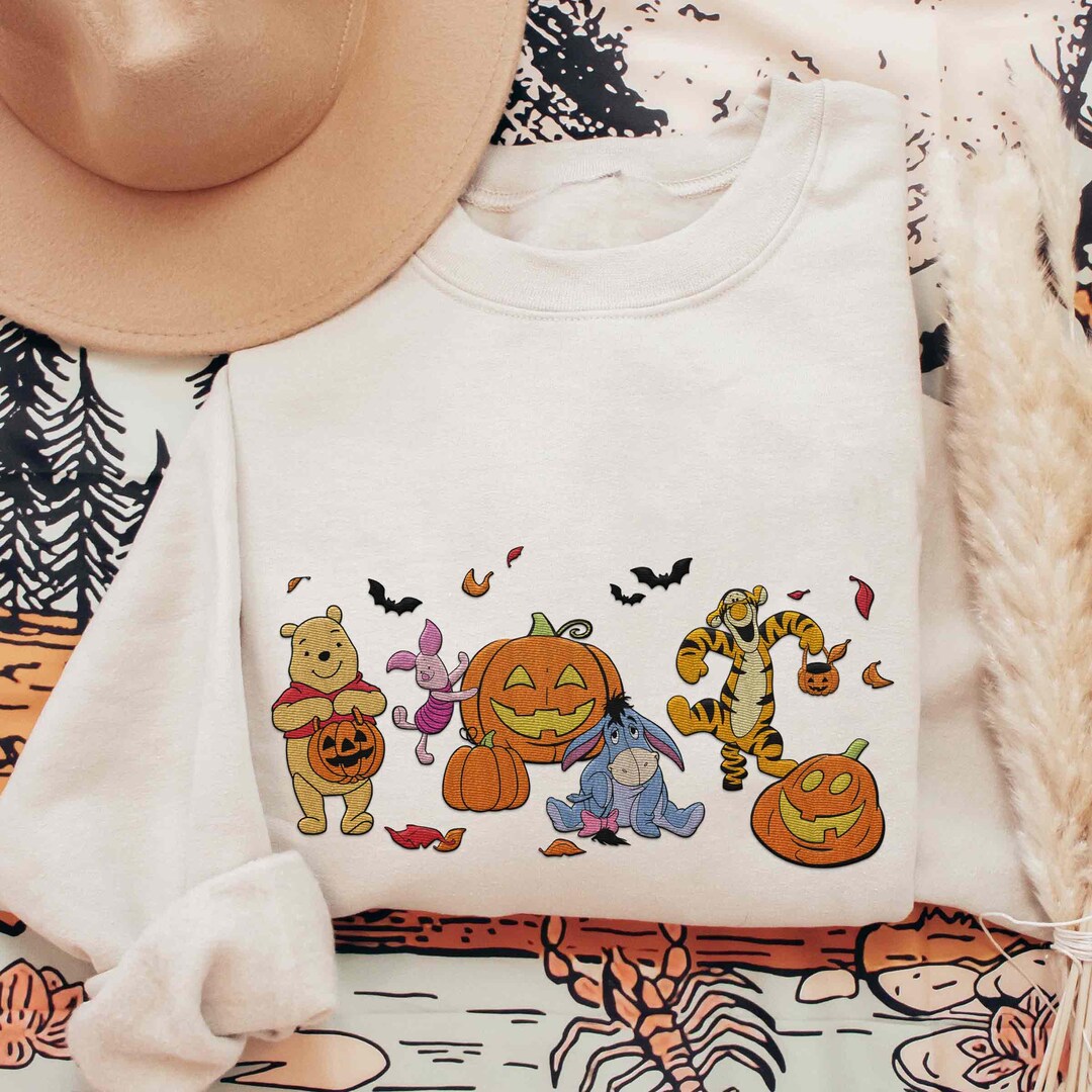 Vintage Disney Pooh Tigger Piglet Eeyore Pumpkin Shirt, Winnie the Pooh ...