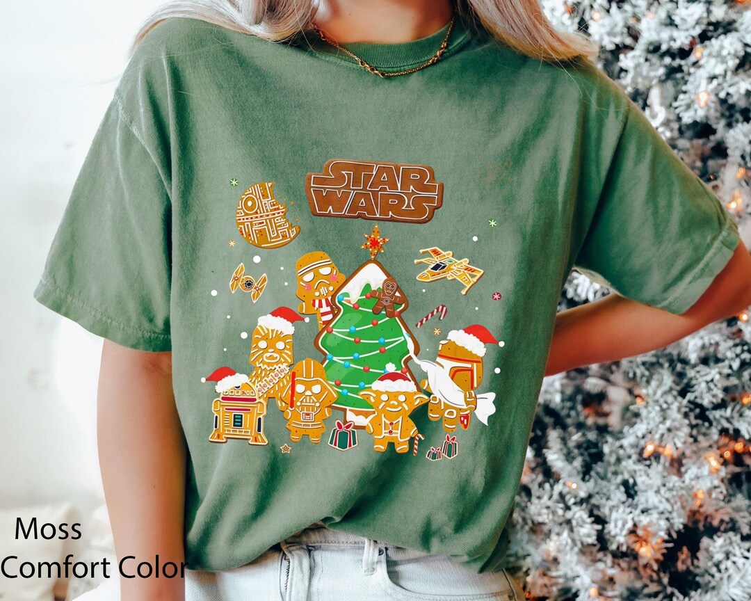 Stormtrooper Darth Vader Gingerbread Cookies Shirt, Star Wars Christmas ...