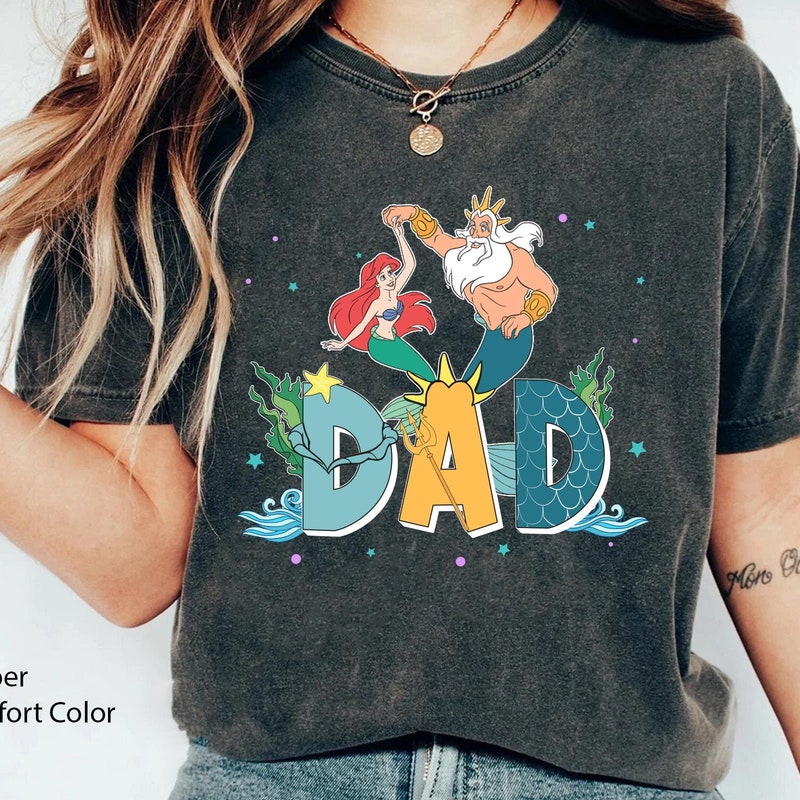 Mermaid Dad Shirt - Etsy