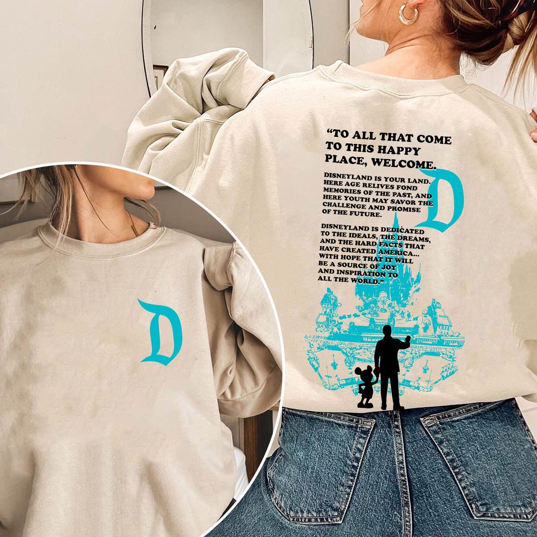 Two-sided Castle Walt Disney and Mickey Mouse Partners Shirt, Disney ...