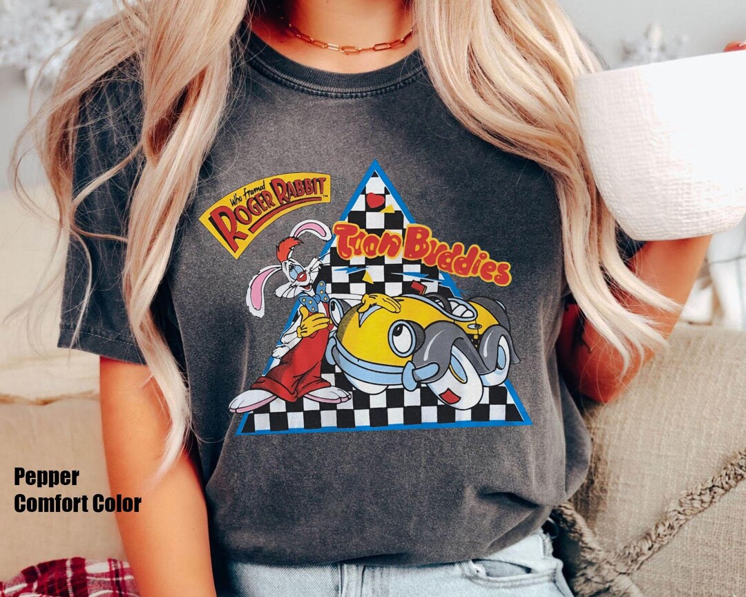 Who Framed Roger Rabbit Toon Buddies Comfort Colors Shirt, Retro ...