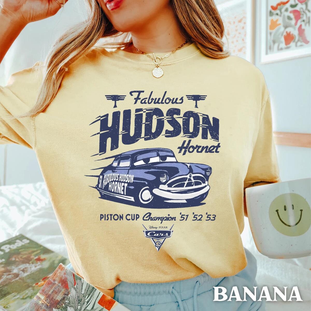 Fabulous Doc Hudson Hornet Piston Cup Champion Shirt / Disney - Etsy