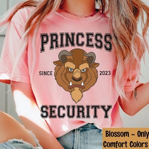 Personalized Princess Security T-shirt, Custom Disney Daddy Est Year ...