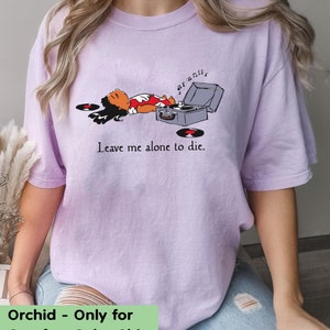 Funny Lilo Leave Me Alone Comfort Colors Shirt, Retro Disney Lilo ...