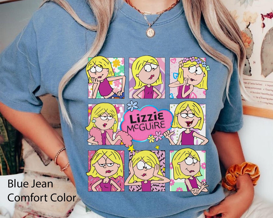 Retro 90s Lizzie Mcguire Comfort Colors Shirt, Funny Lizzie T-shirt ...
