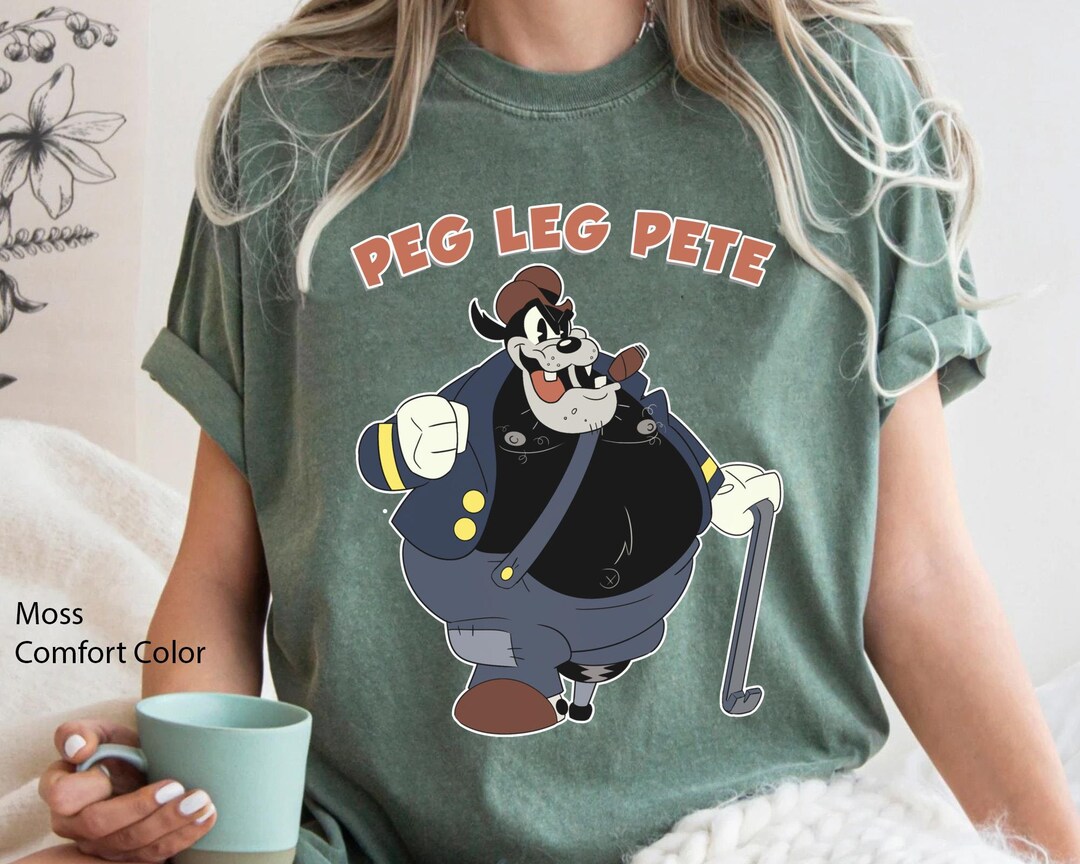 Vintage Peg Leg Pete Shirt, Retro 90s T-shirt, Funny Birthday Gift ...