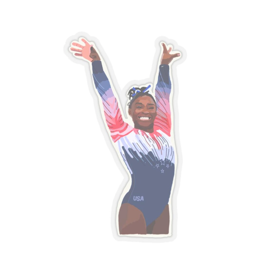 Simone Biles Sticker - Etsy