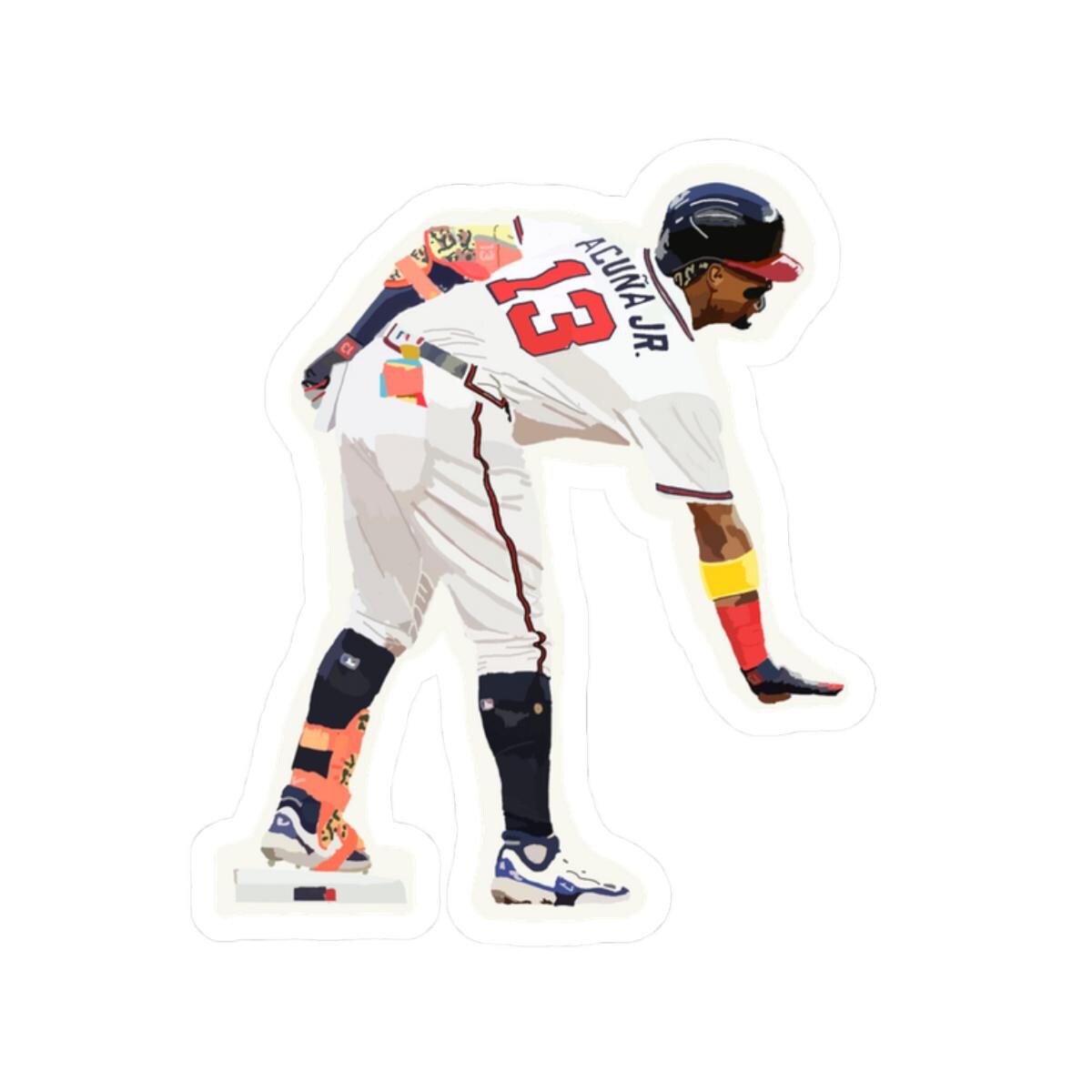 Acuña Jr Too Small Sticker - Etsy