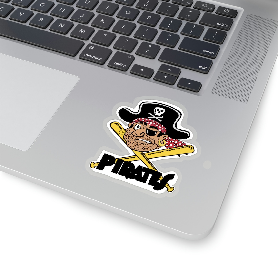 Vintage Pirate Logo Sticker - Etsy
