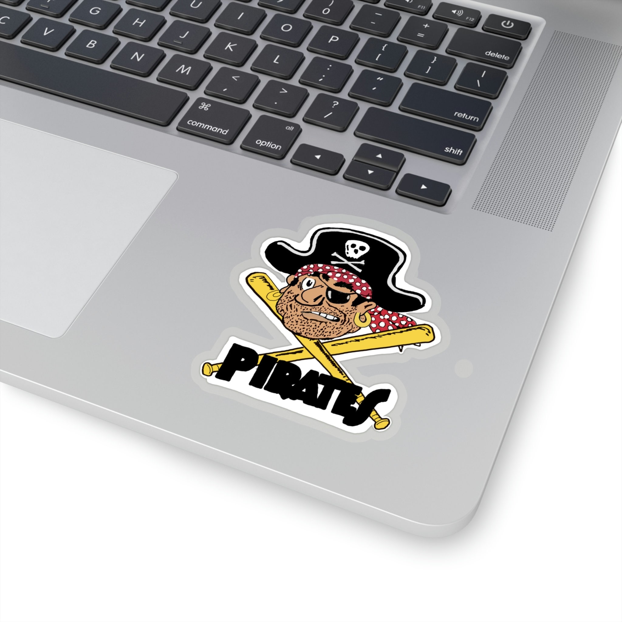 Vintage Pirate Logo Sticker - Etsy